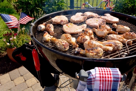 July 4th Barbecue | Recipes for Marinated Meat, Fish, Poultry, Sausages