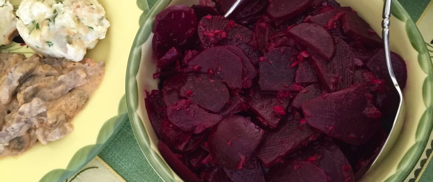 Red Beet Salad Recipe | German Side Dish | Red Beets Power Root