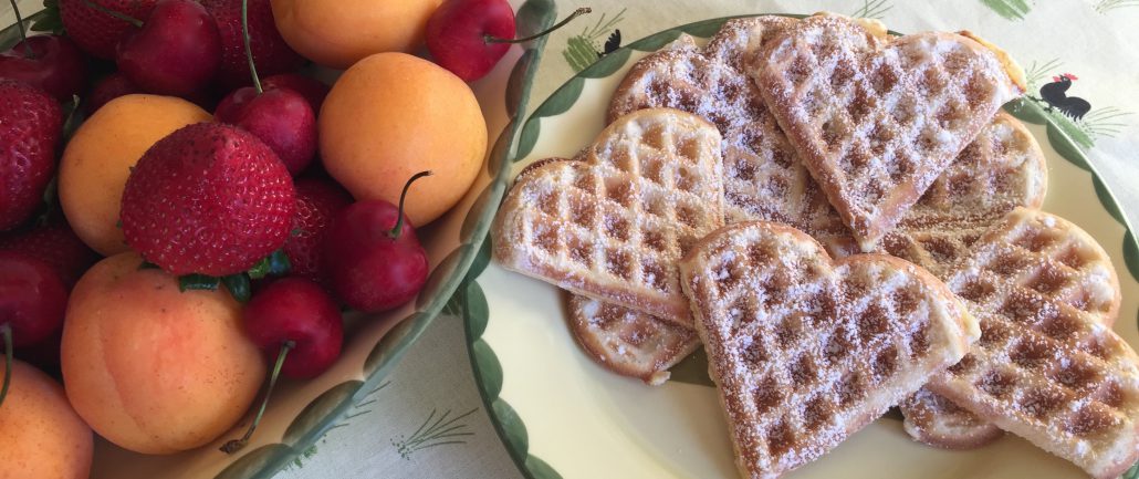 Classic Homemade Waffles | German Haushaltswaffel Recipe