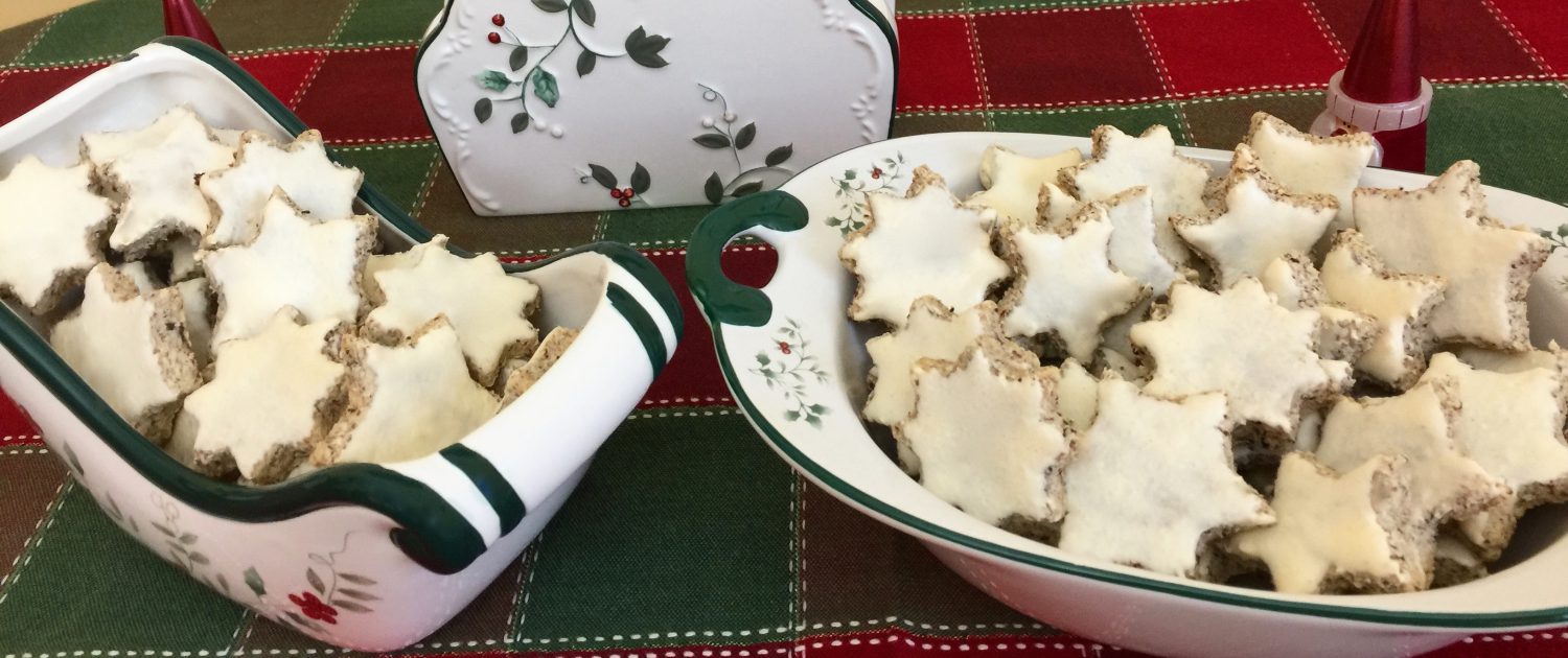 German Cinnamon Star Cookies | Traditional Christmas Cookies
