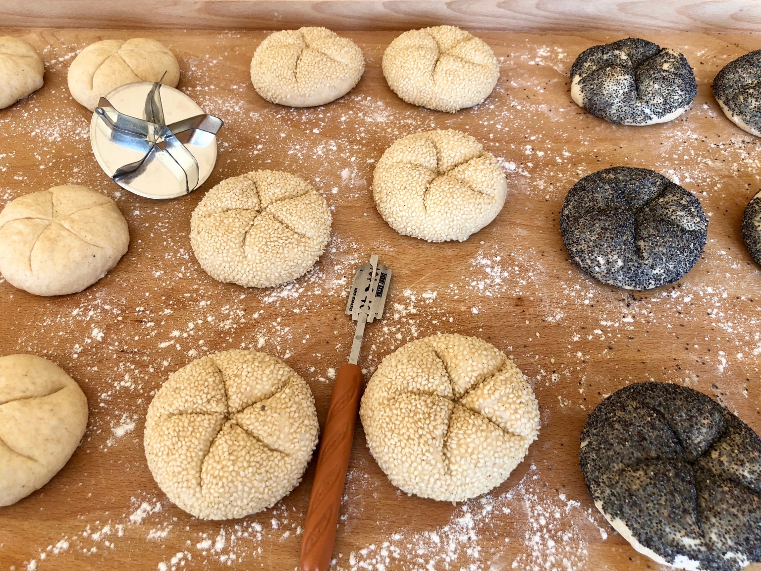 Kaiser Rolls Recipe | Baking with Oma | Step by step instruction