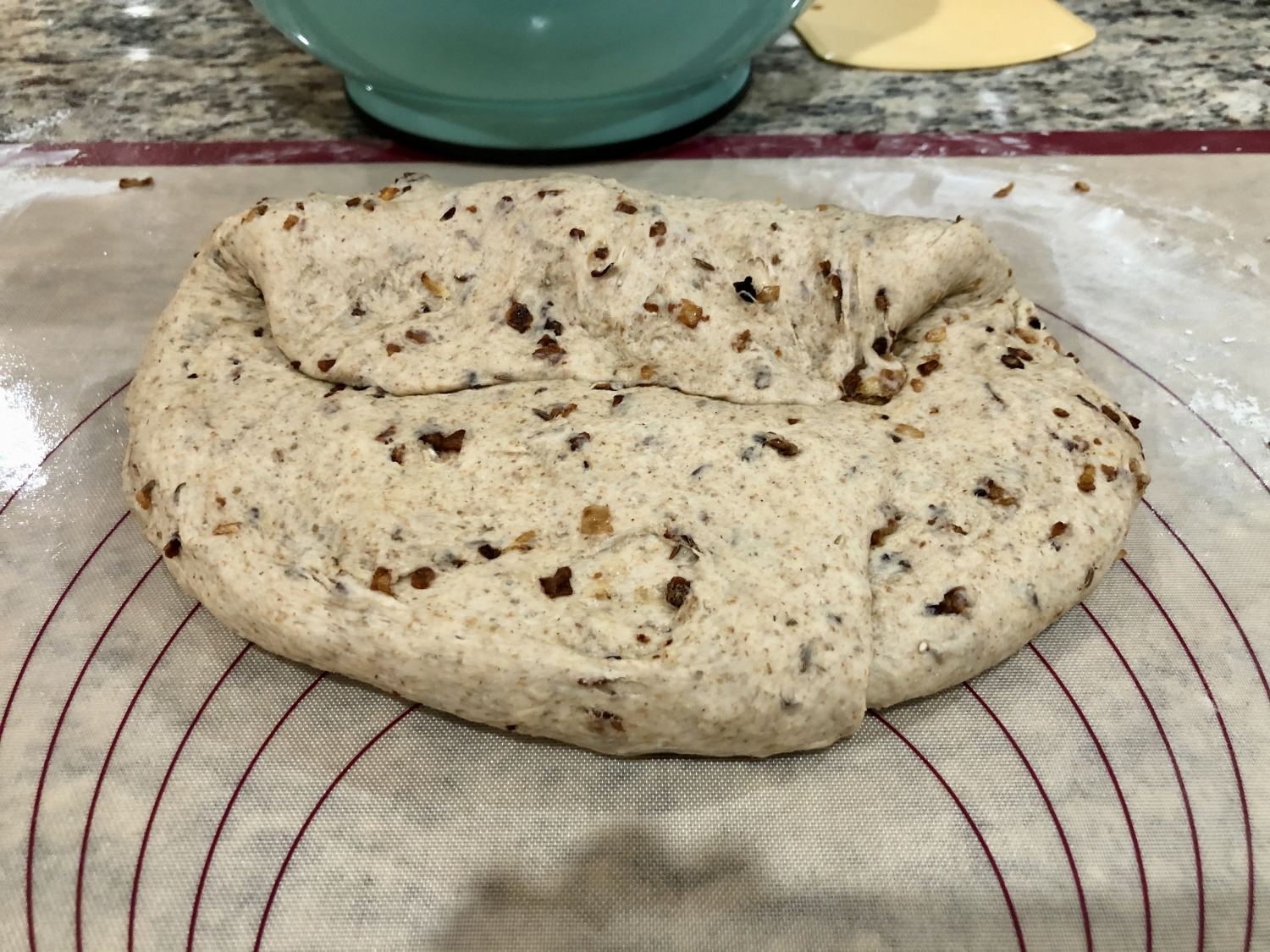 Onion Bread German Inspired | Hearty bread for lunch meat